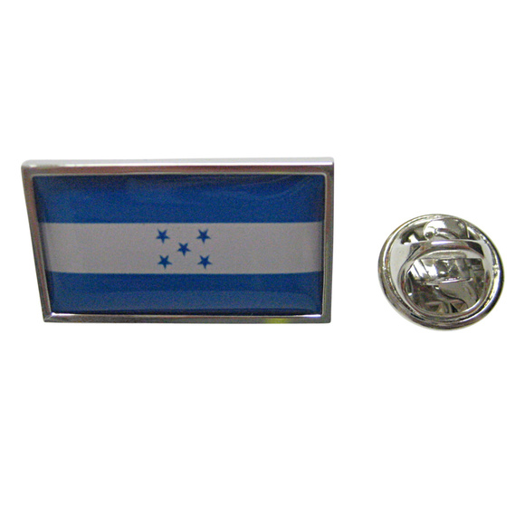 Kiola Designs | Accessories | Thin Bordered Honduras Flag Lapel Pin ...